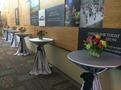 Silver Lamour Linens - Show Now | Tablecloth Rental | AM Linen Rental