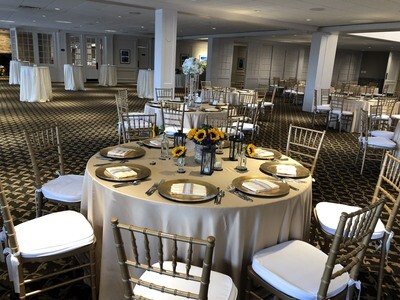 Champagne Lamour Tablecloth Rental | AM Linen Rental - Show Now ...