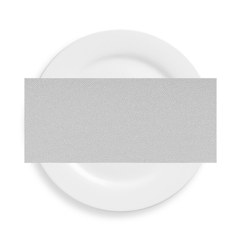 Silver Polyester Napkins - Show Now | Tablecloth Rental | AM Linen Rental