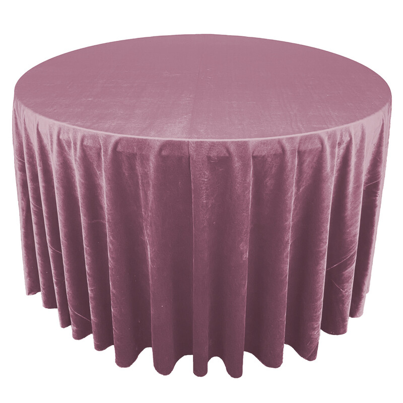 Mauve Dusty Rose Premium Tablecloth Rental | AM Linen Rental - Show Now ...