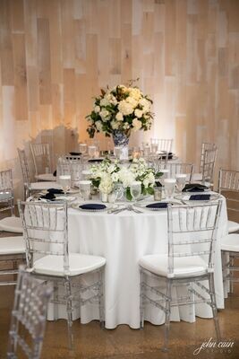 White Polyester Tablecloth Rental | AM Linen Rental - Show Now ...