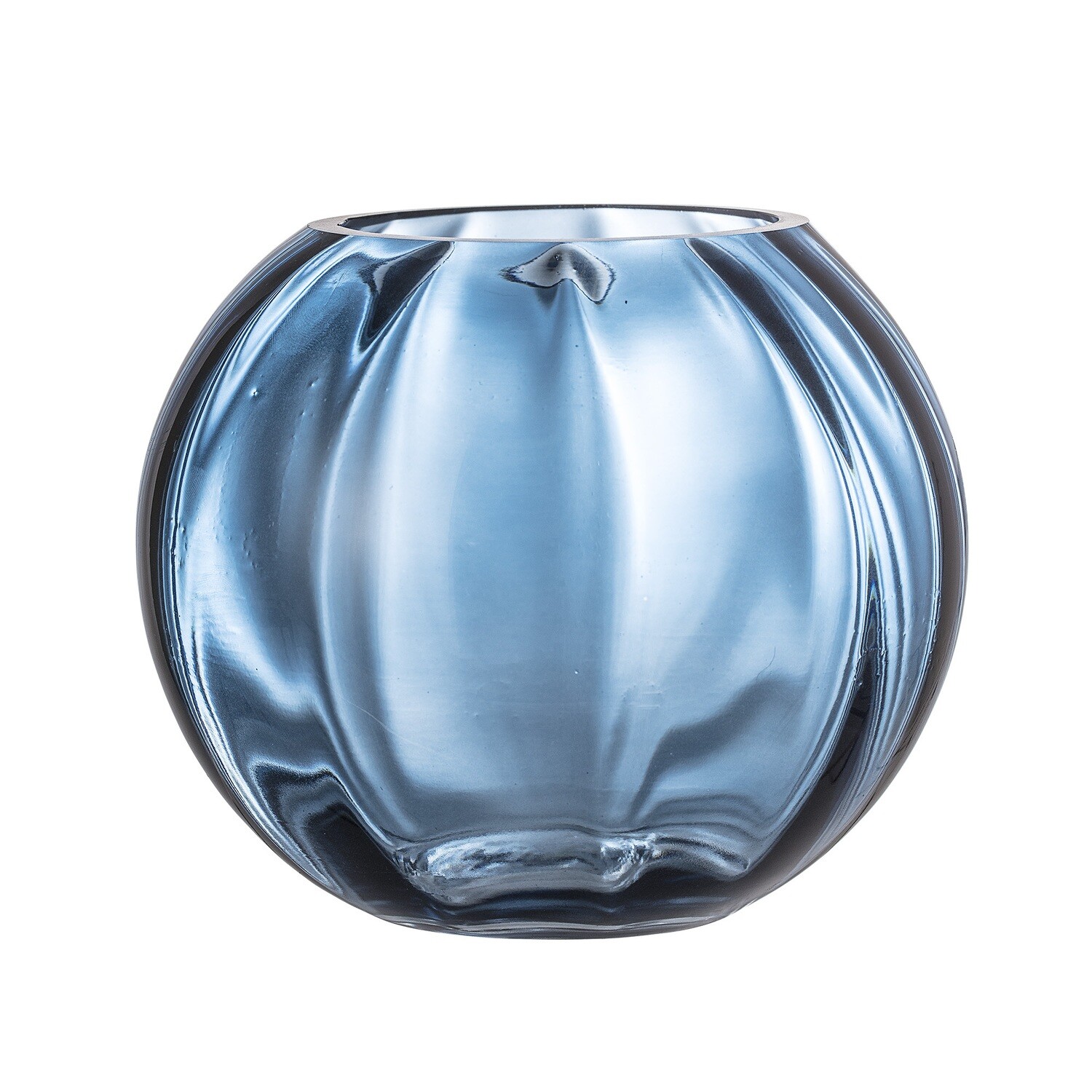 Vase, Blue, Verre: Abas