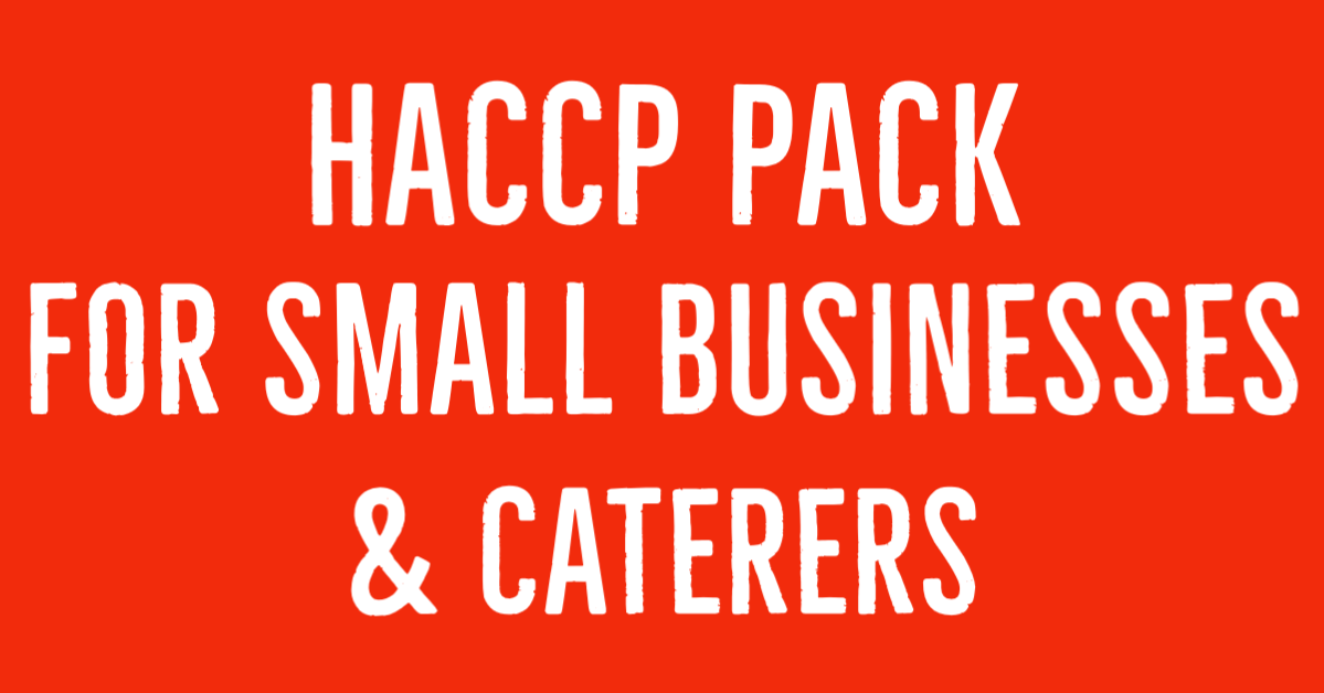 The HACCP Pack – Store – ALLSAFE