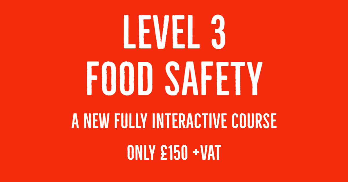Level 3 Food Safety Interactive eLearning Course – NEW! – Store – ALLSAFE