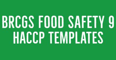 BRC Standard and HACCP Management Packs – Store – ALLSAFE