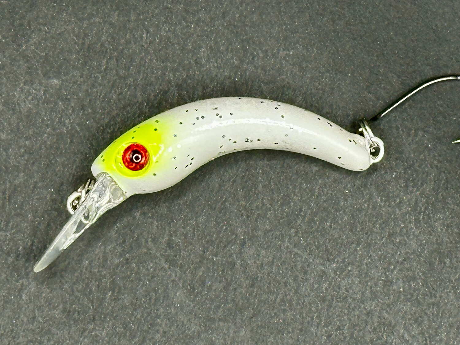 MASU - Mini-Wobbler White/Yellow/Glitter
