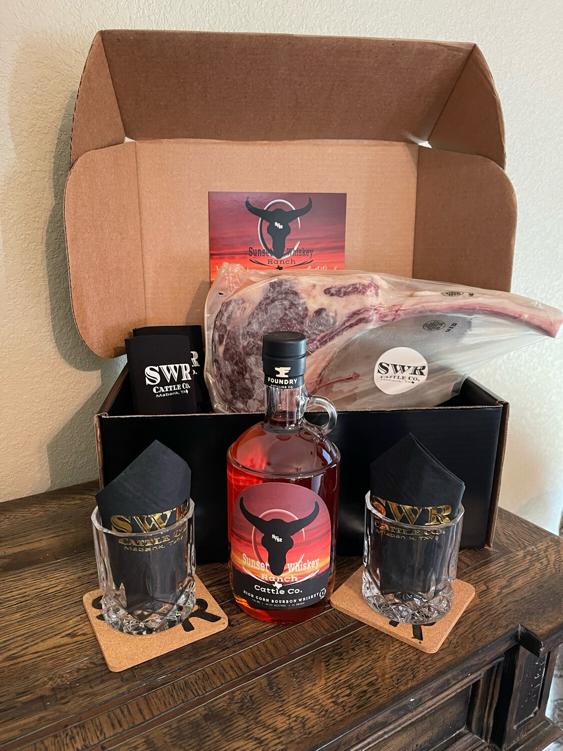 Corporate Gifts | Sunset Whiskey Ranch Cattle Company - Mabank, TX