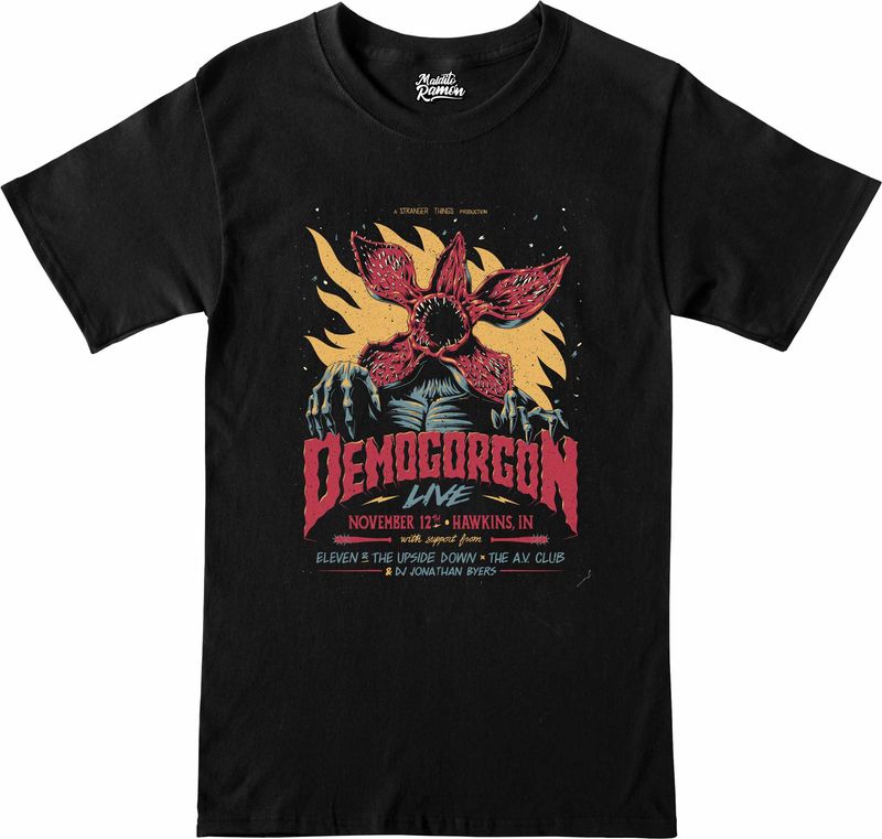 Remera Demogorgon vintage - Stranger Things