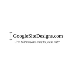 Google Site Designs