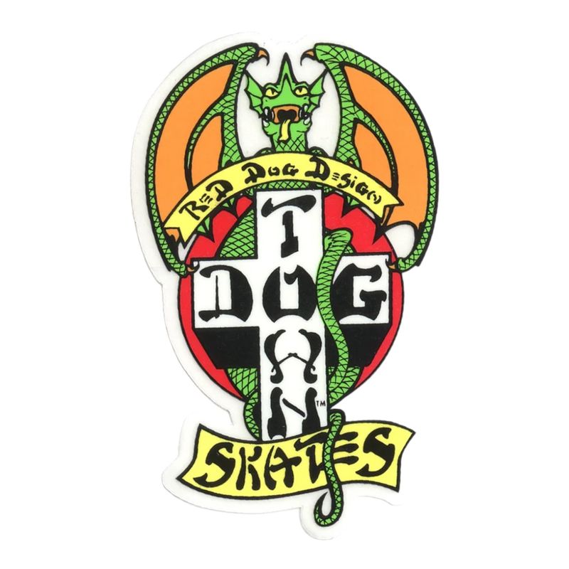 Dogtown Red Dog OG 70s Sticker
