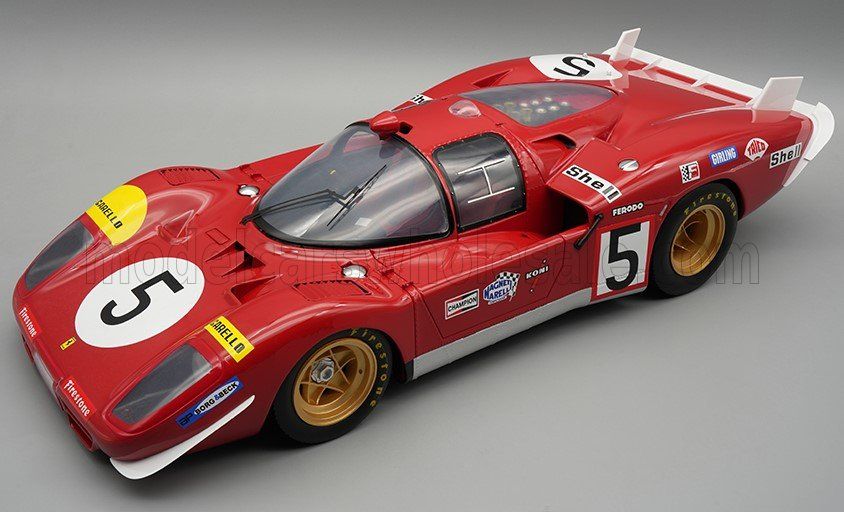 1:12 Tecnomodel - Ferrari 512S 5.0L V12 Team Sefac Spa Ferrari #5 #11 ...