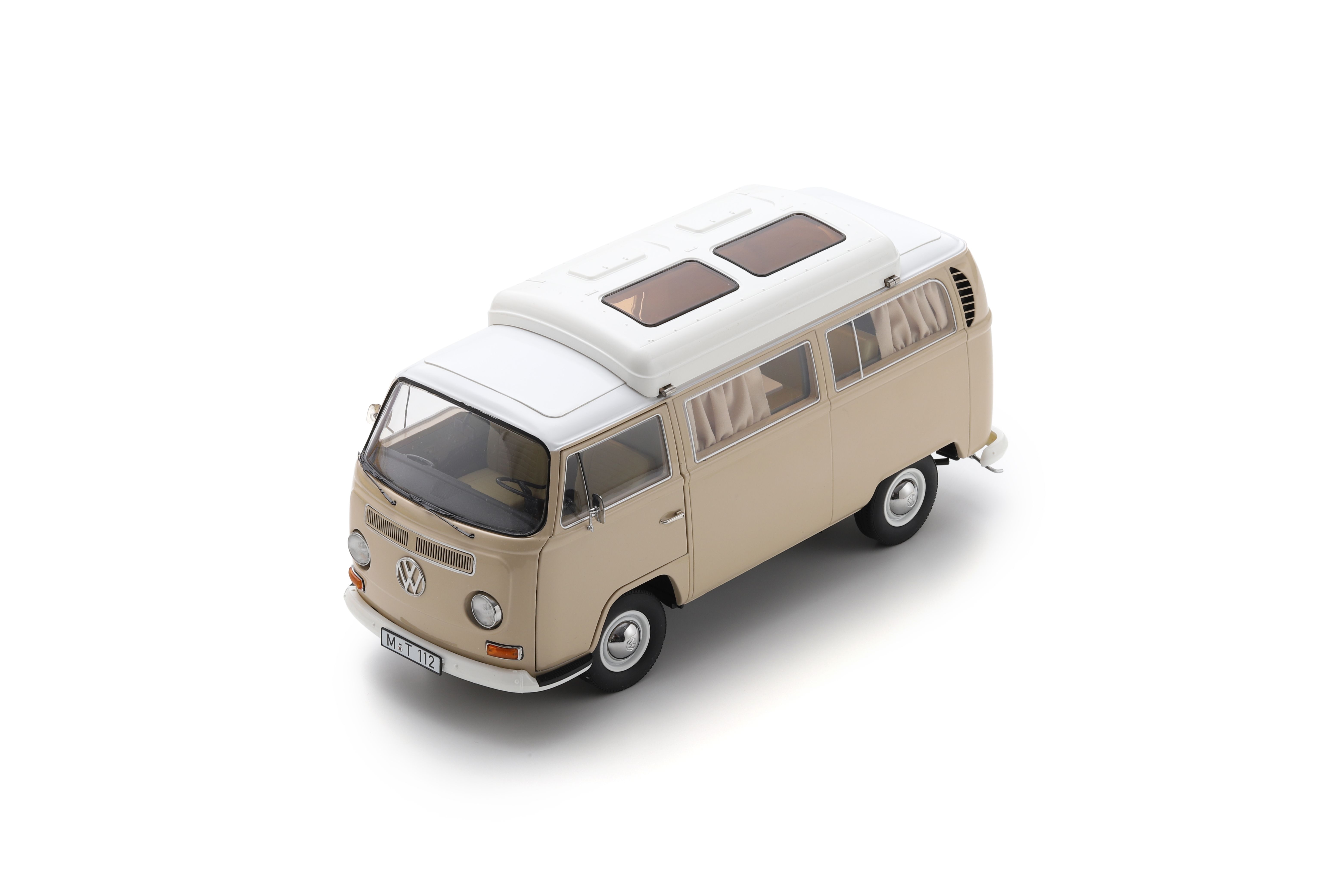 1:43 Schuco - VW T1 Samba Bus with VW Beetle design on both sides