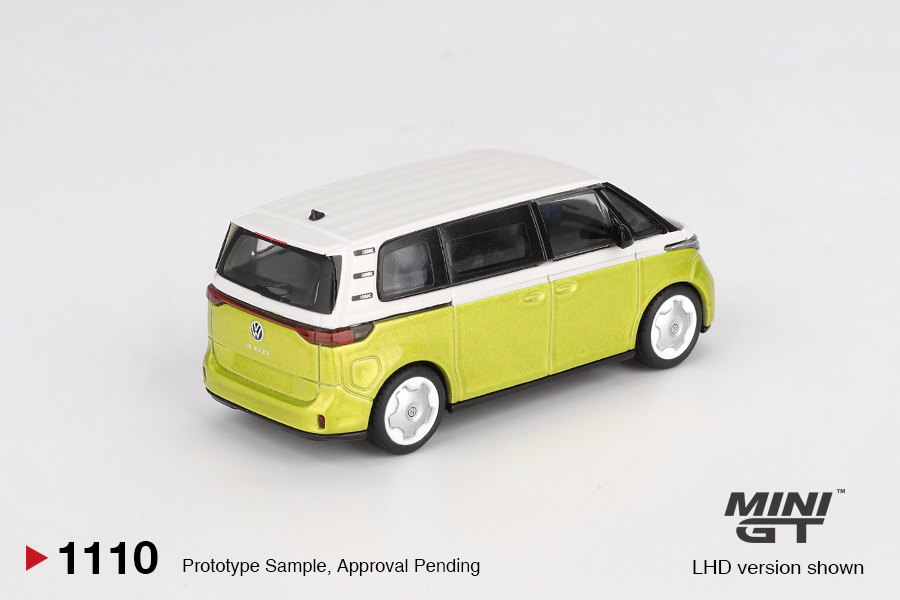 1:64 Mini GT - 2023 Volkswagen ID. Buzz, Candy white/pomelo yellow ...