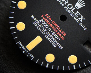 Sea-Dweller dial