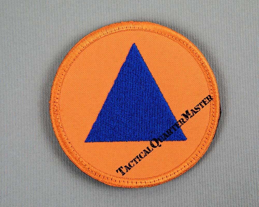 Civil Defence Patch 70mm