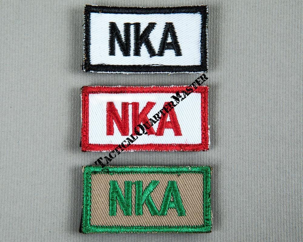 Medical Allergy Patches: (Set of 3) NKA