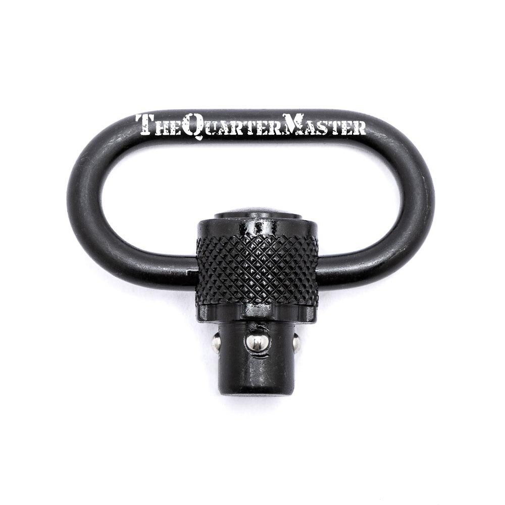 UTG Standard Push Button QD Sling Swivel 1" Loop TL-QDSW08A