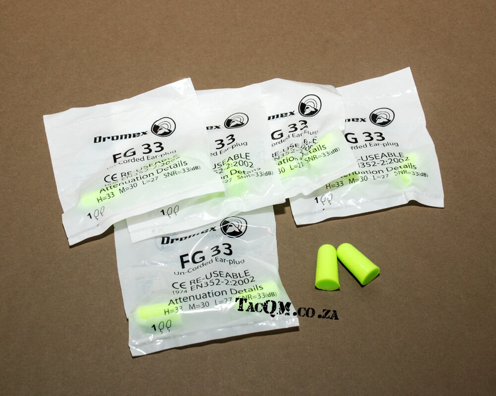 Dromex Disposable Earplug Uncorded