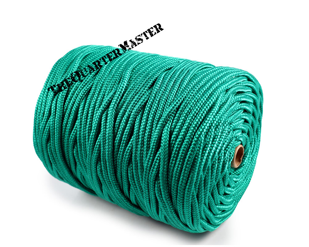 PP Round Braid 5mm x 100m Emerald Green