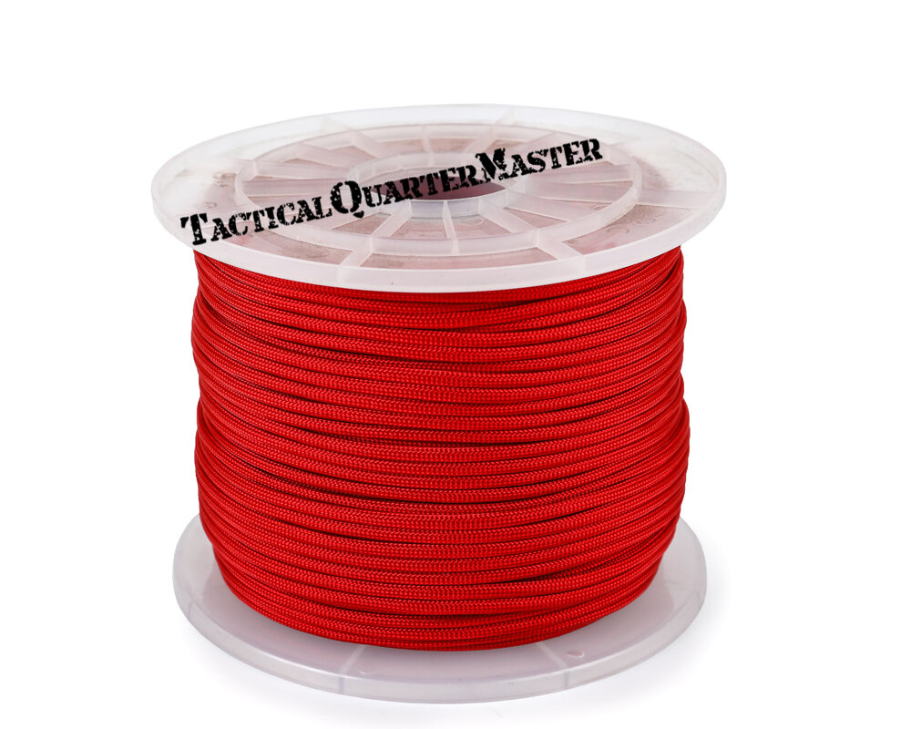 550 Paracord 100m Reel-Red