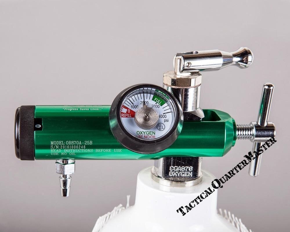 Oxygen Regulator: Pin Index 3000Psi