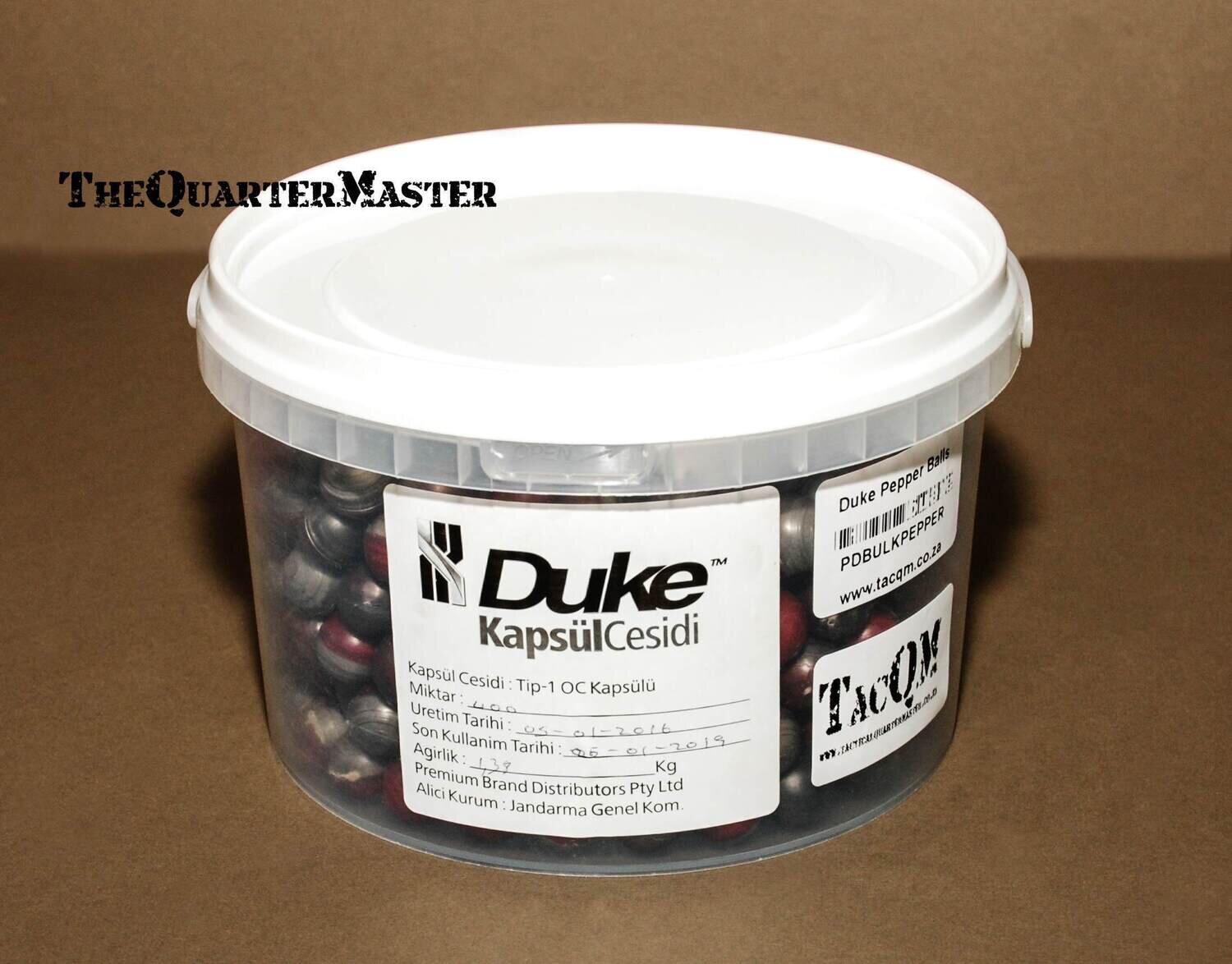 Duke Pepper Balls: Bulk 500