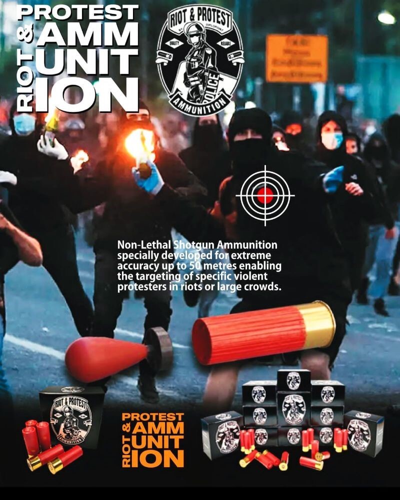 Holsters & Ammo Pouches - Riot & Protest Less-Lethal 12G Ammo per 25 ...