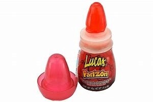 Panzon (Lollipop with Chamoy Sauce)