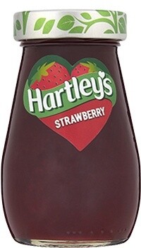 Hartley's Strawberry Jam 341g