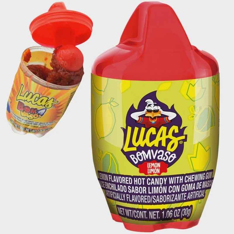 Lucas Bomvaso Limon Candy with Gum