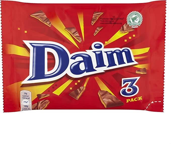 Daim Bar 84g (3 pack)