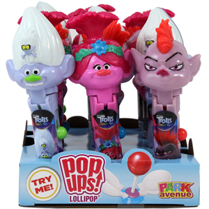 Trolls Pop Up Lollipop 10g
