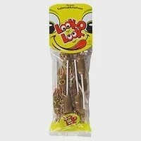 Look O Look Salmiak Lollipops 136g (13pc)