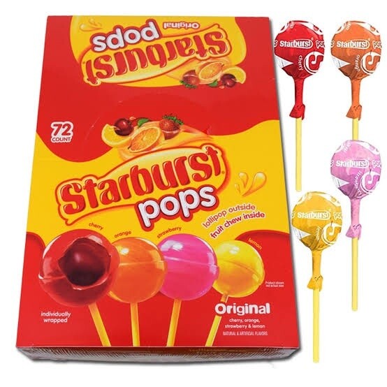 Starburst Lollipop 24g