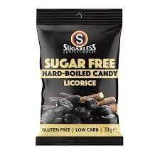 Hard Boiled Licorice Candy 70g