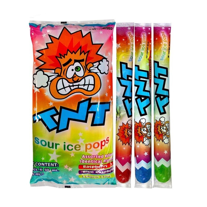 TNT sour ice pops 10pc (90ml)