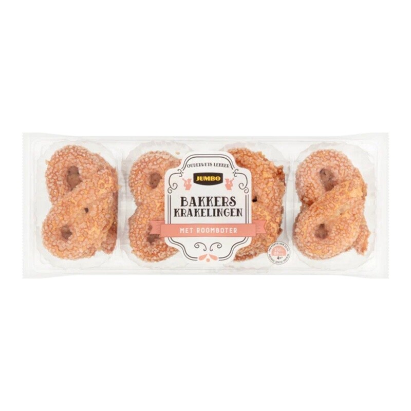 Puff Pastry Crackers (Krakelingen) 200g