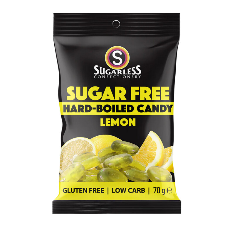 Hard Boiled Lemon Candy 70g