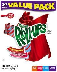 Fruit Roll Ups Strawberry & Berry Berry Cool 20 pc