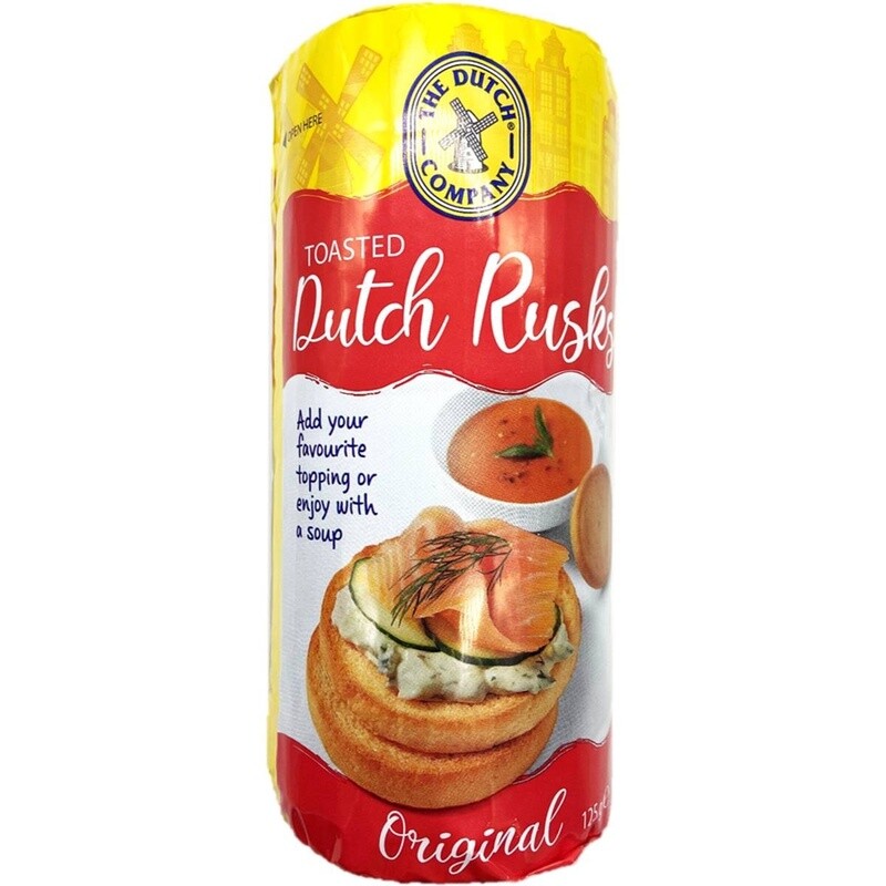 The Dutch Co Dutch Rusks - Original 125g