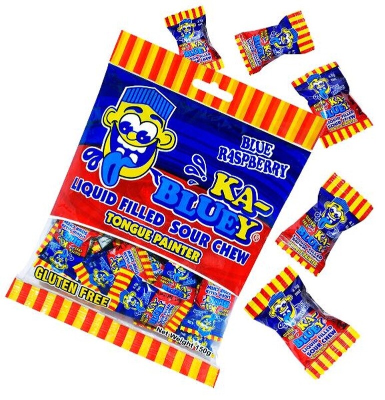 KA-Bluey Blue Raspberry Sour Chew 150g