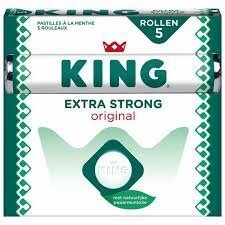 King Mints - Extra Strong (Green) 4 pack
