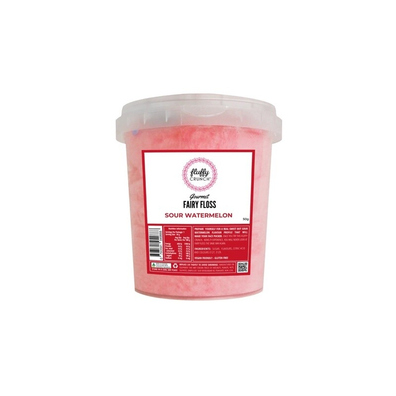 Gourmet Fairy Floss 50g - Sour Watermelon