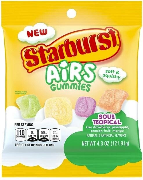 Starburst Airs Gummies 121g