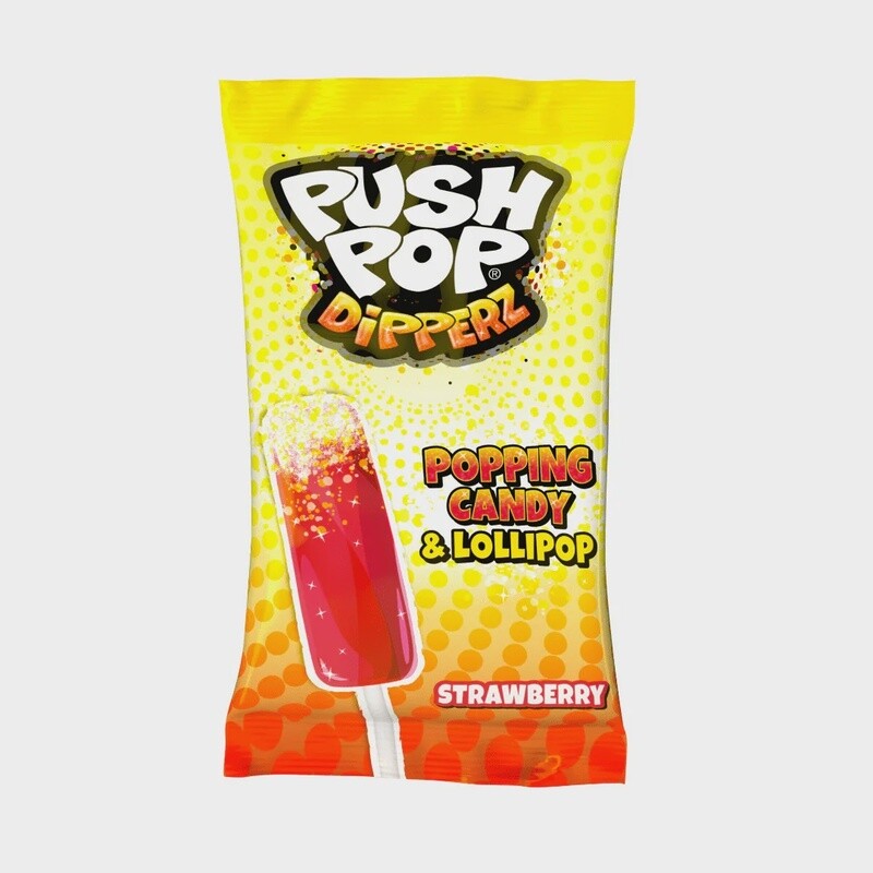 Push Pop Dipperz Popping Candy Lollipop