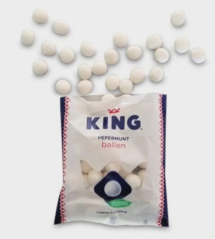 King Pepermunt Ballen (Peppermint Balls) 250g
