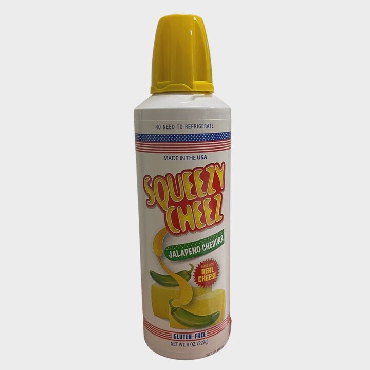 Squeezy Cheez Jalapeno Cheddar 227g