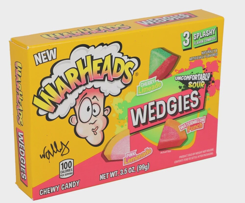 Warheads Wedgies Movie Box 99g