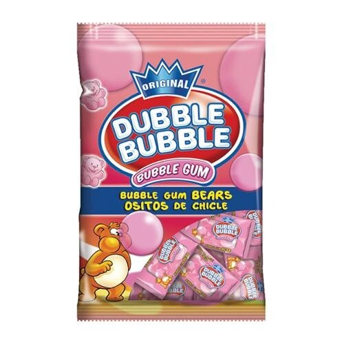 Dubble Bubble Original Bears Bubble Gum 85g Dubble Bubble Original Bears Bubble Gum 85g