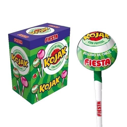 Kojak Bubblegum Lollipops 15g - Various Flavours
